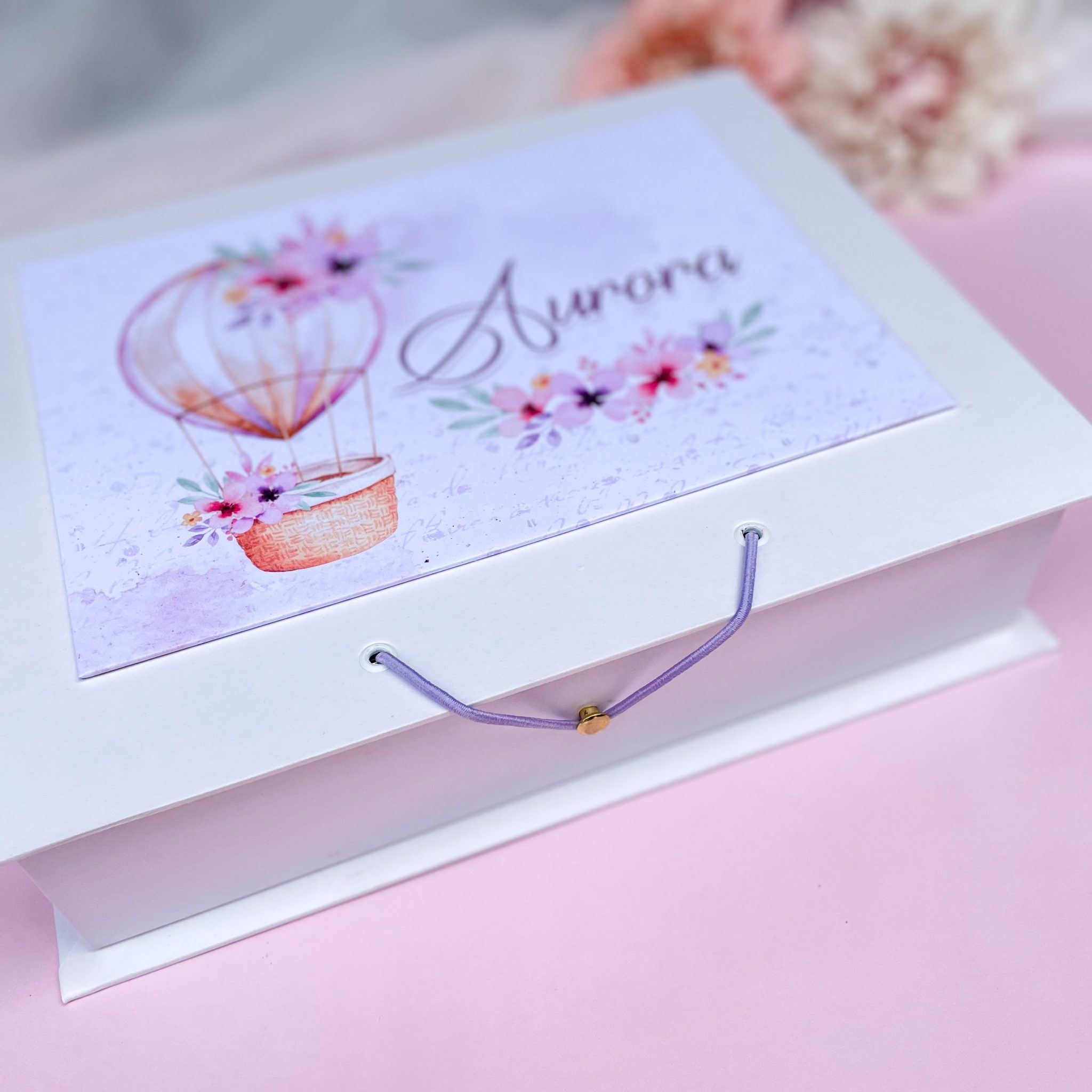 CAIXA CARTONADA PARA KIT MATERNIDADE - Papelilly Papelaria Personalizada
